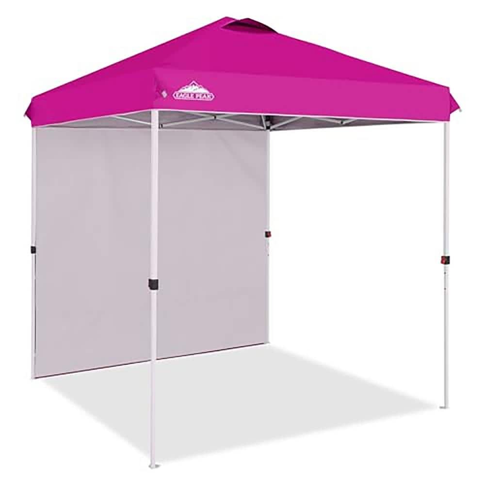 EAGLE PEAK 8 ft. x 8 ft. Straight Leg Instant Canopy Pop Up Tent Sheter ...