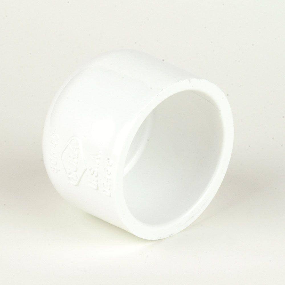 2 in. Sch. 40 PVC Cap C447-020 - The Home Depot