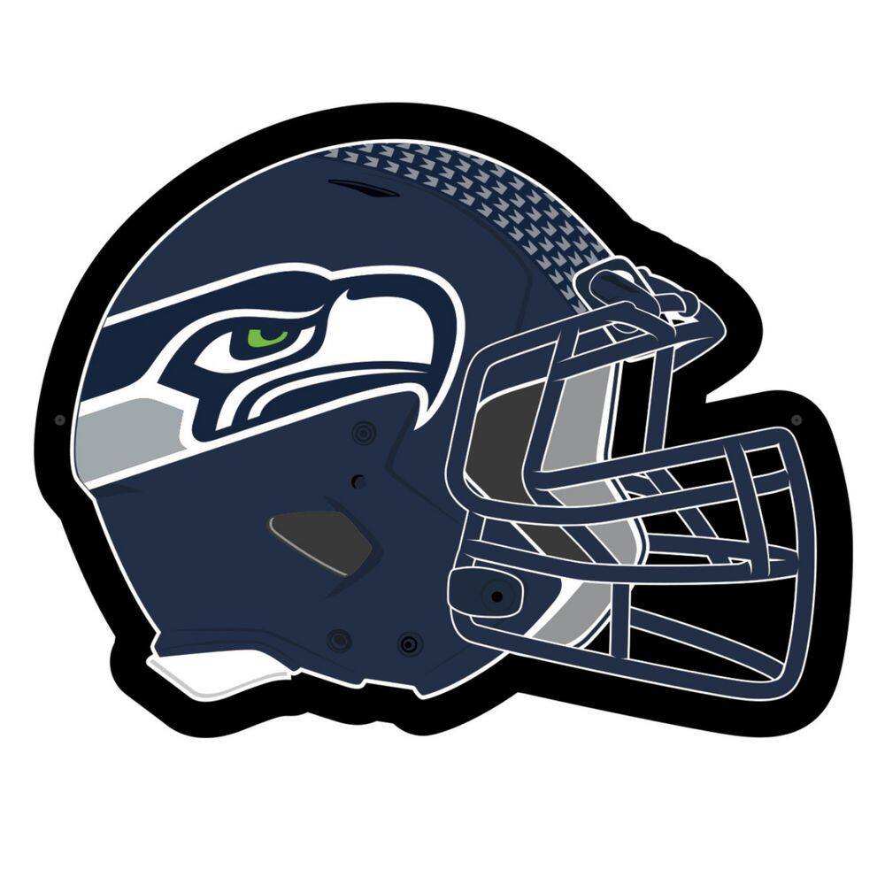 Evergreen Seattle Seahawks Helmet 19 in. x 15 in. Plug-in LED Lighted ...