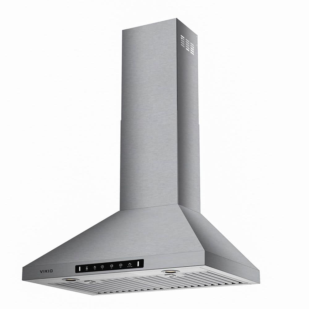 VIKIO 30 in 900CFM Convertible Wall Mount Range Hood in Stainless Steel ...