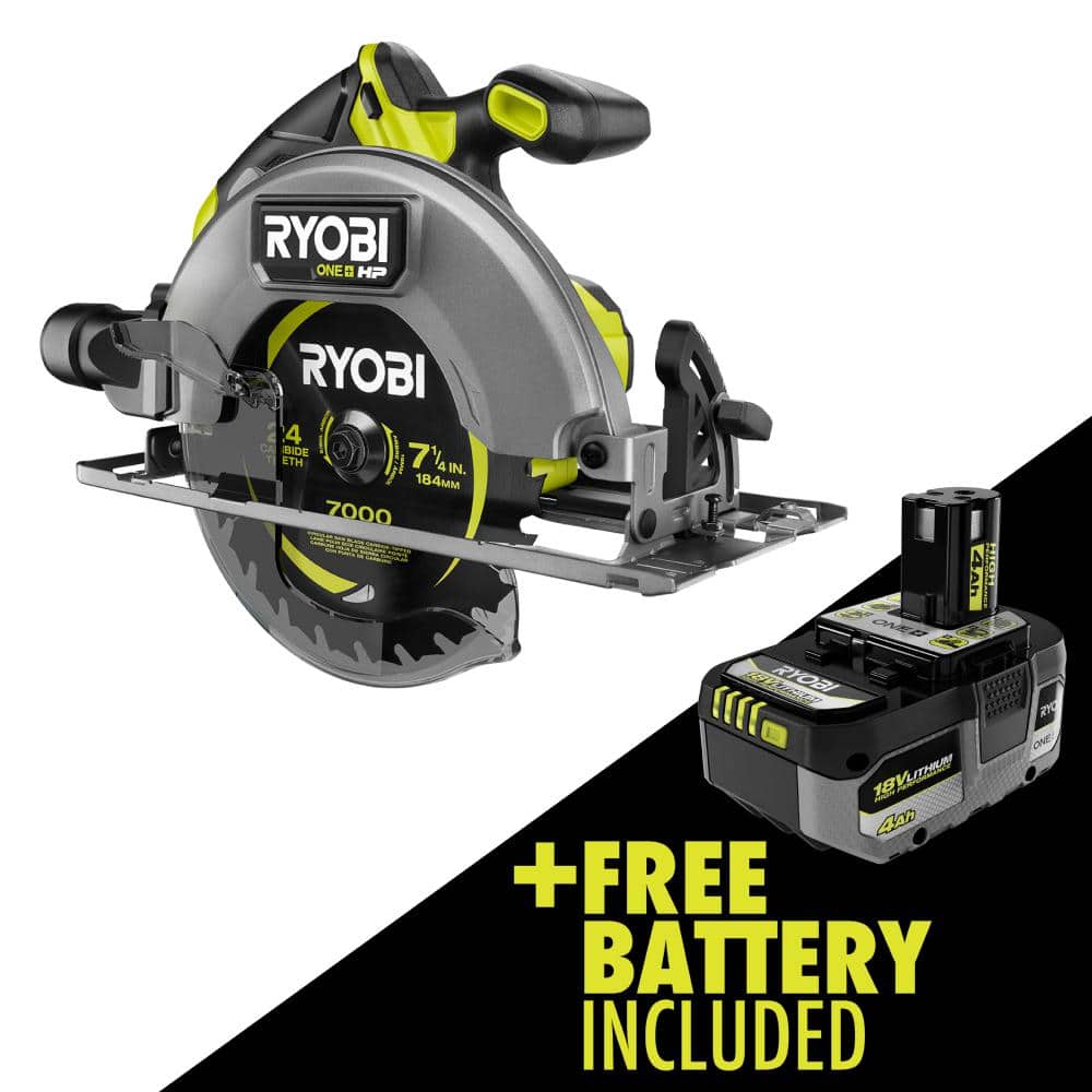 Reviews for RYOBI ONE+ HP 18V Brushless Cordless 7-1/4 in. Circular Saw ...