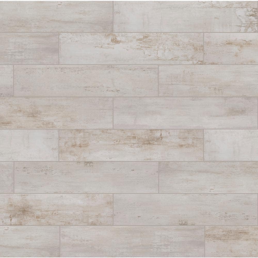 Florida Tile Home Collection Tribeca Wood Beige 6 in. x 24 in ...