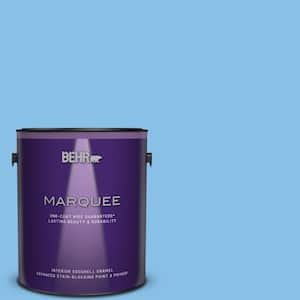BEHR MARQUEE 1 gal. #P510-3 Rhodes Matte Interior Paint & Primer 145001 ...