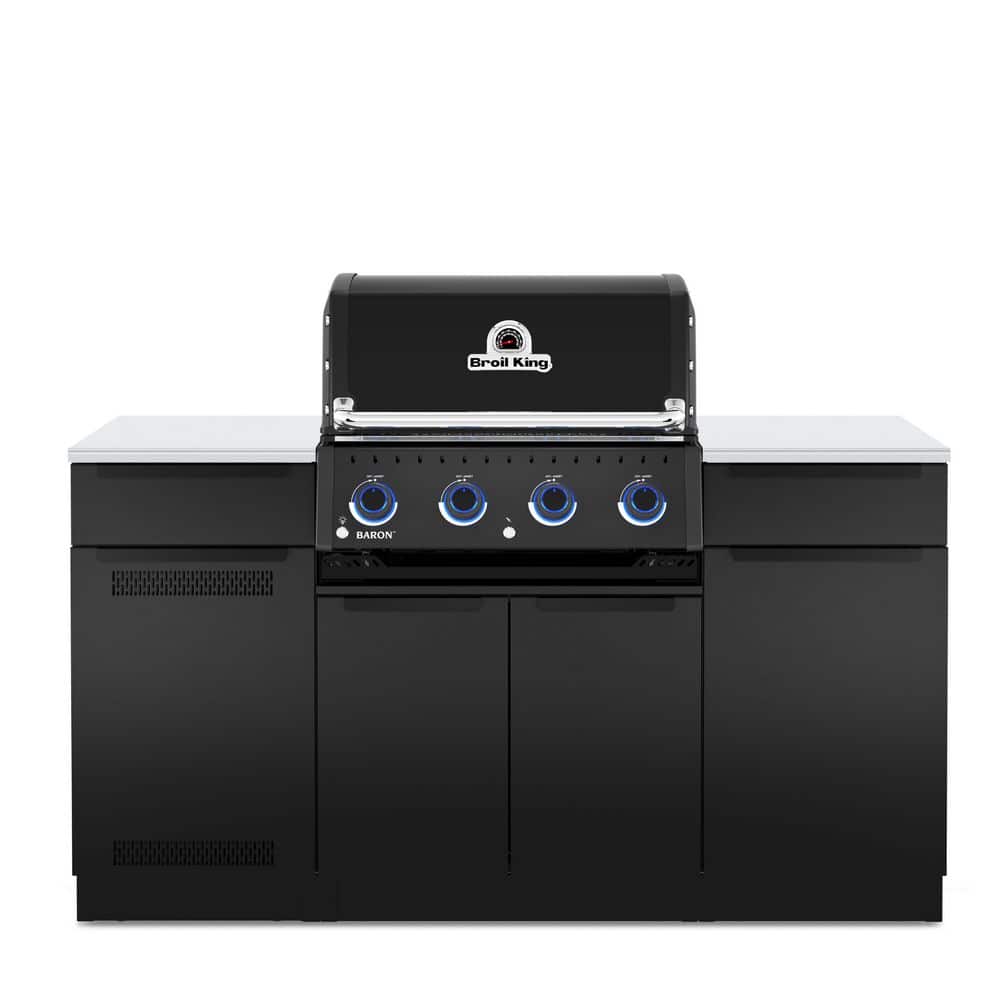 Reviews for Broil King Baron 420i Shadow 4-Burner Built-In Propane Gas ...