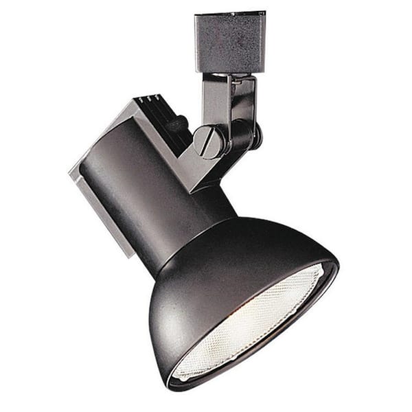 WAC LIMITED 1-Light 150-Watt Black Line Voltage Track Head for H Track ...