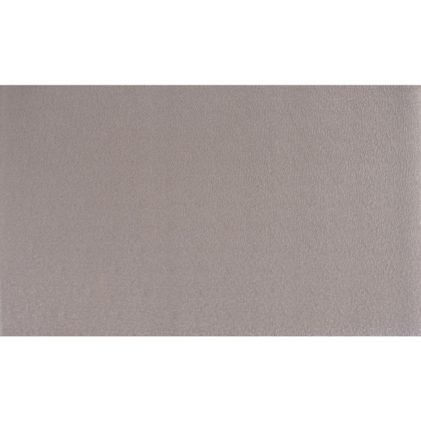 Apache Mills Soft Foot 3/8 in. Pebble Gray 2 ft. x 3 ft. Indoor/Outdoor ...