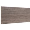 ORNAMENTAL 7/16 in. x 3-1/2 in. x 96 in. Prestained Gray Wood Casing ...