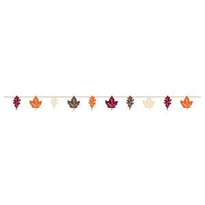 Amscan 7.8 in. x 18 ft. Fall Leaves Banner (2-Pack) 120521 - The Home Depot