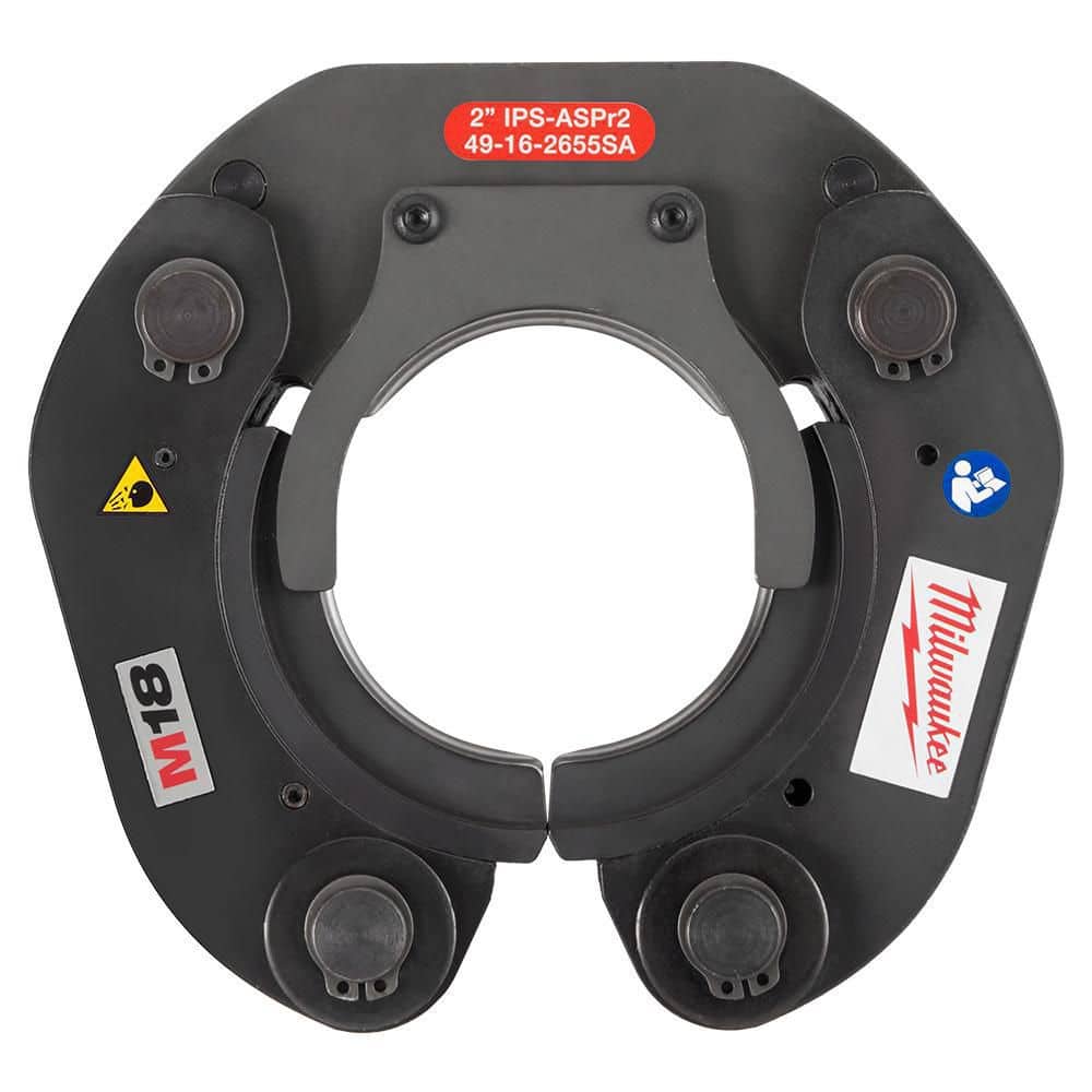 Milwaukee 2 in. Stainless Steel Apollo Smartpress Press Tool Jaw for ...