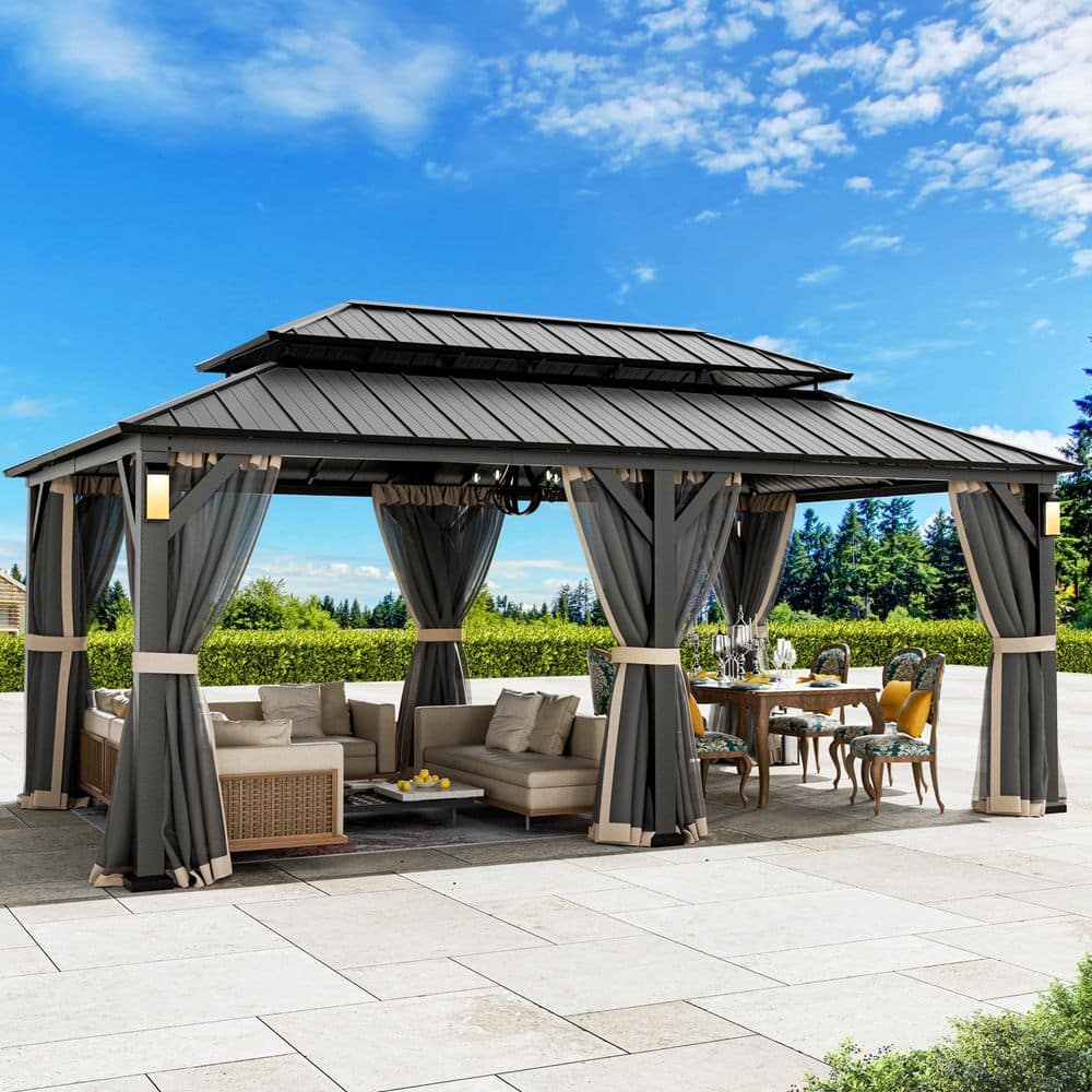 Reviews for COVERED OUTDOOR OUTDOOR LIVING SPACES Ultra Series 12 ft. x ...