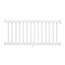 Weatherables Naples 3.5 ft. H x 8 ft. W White Vinyl Railing Kit CWR-R42-E8 - The Home Depot