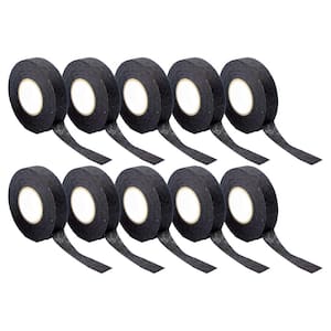 Yichuhaoxi ¾ in. x 50 ft. Electrical Tape Wire Harness Cloth Tape Black ...