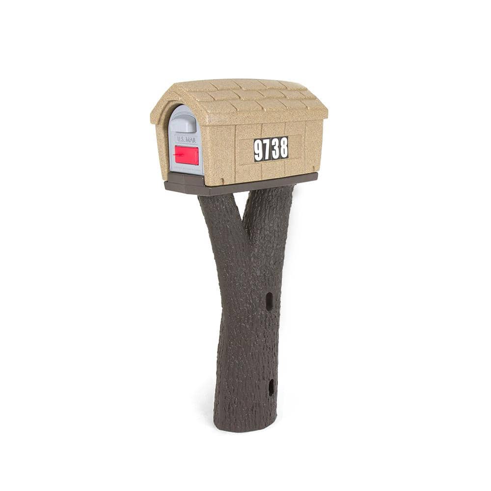 Reviews for SIMPLAY3 Rustic Home Sandstone / Espresso Post Mount ...
