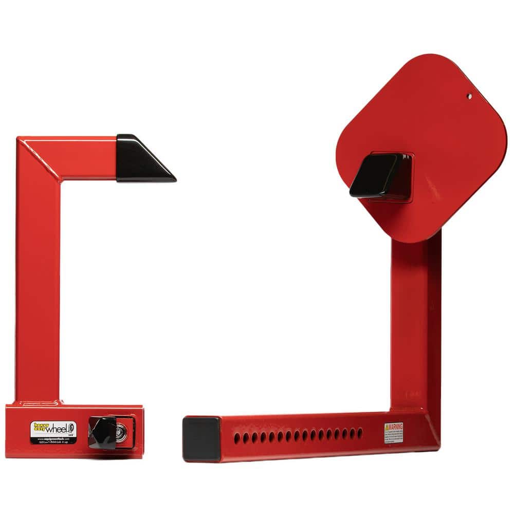 THE ·EQUIPMENT LOCK· CO Heavy-Duty Wheel Lock HDWL-RK - The Home Depot