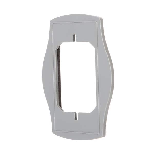 Commercial Electric 1-Gang Non-Metallic Round Electrical Outlet Box ...