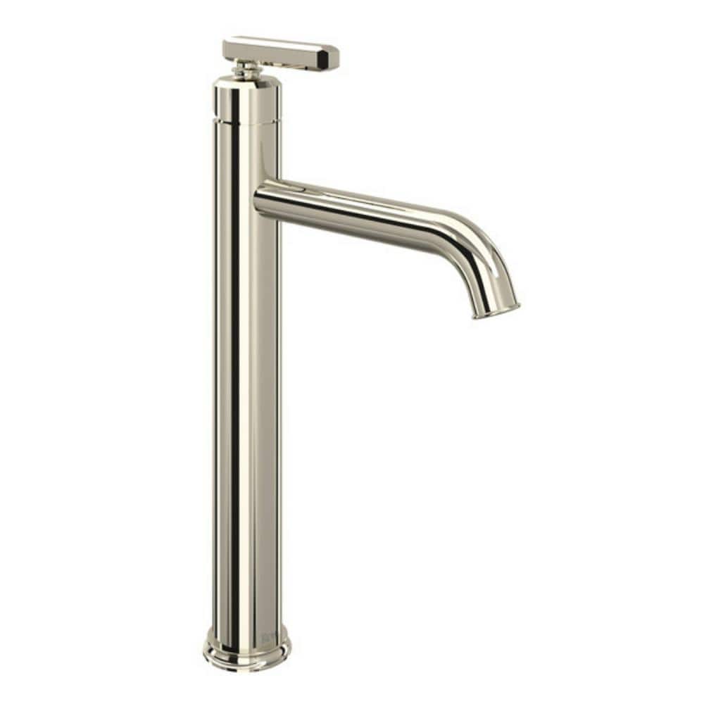 ROHL Apothecary Single Handle Single Hole Bathroom Faucet in Polished ...
