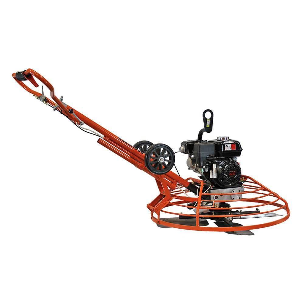 Brave 74 in. x 36 in. Power Finishing Trowel with Adjustable Metal ...