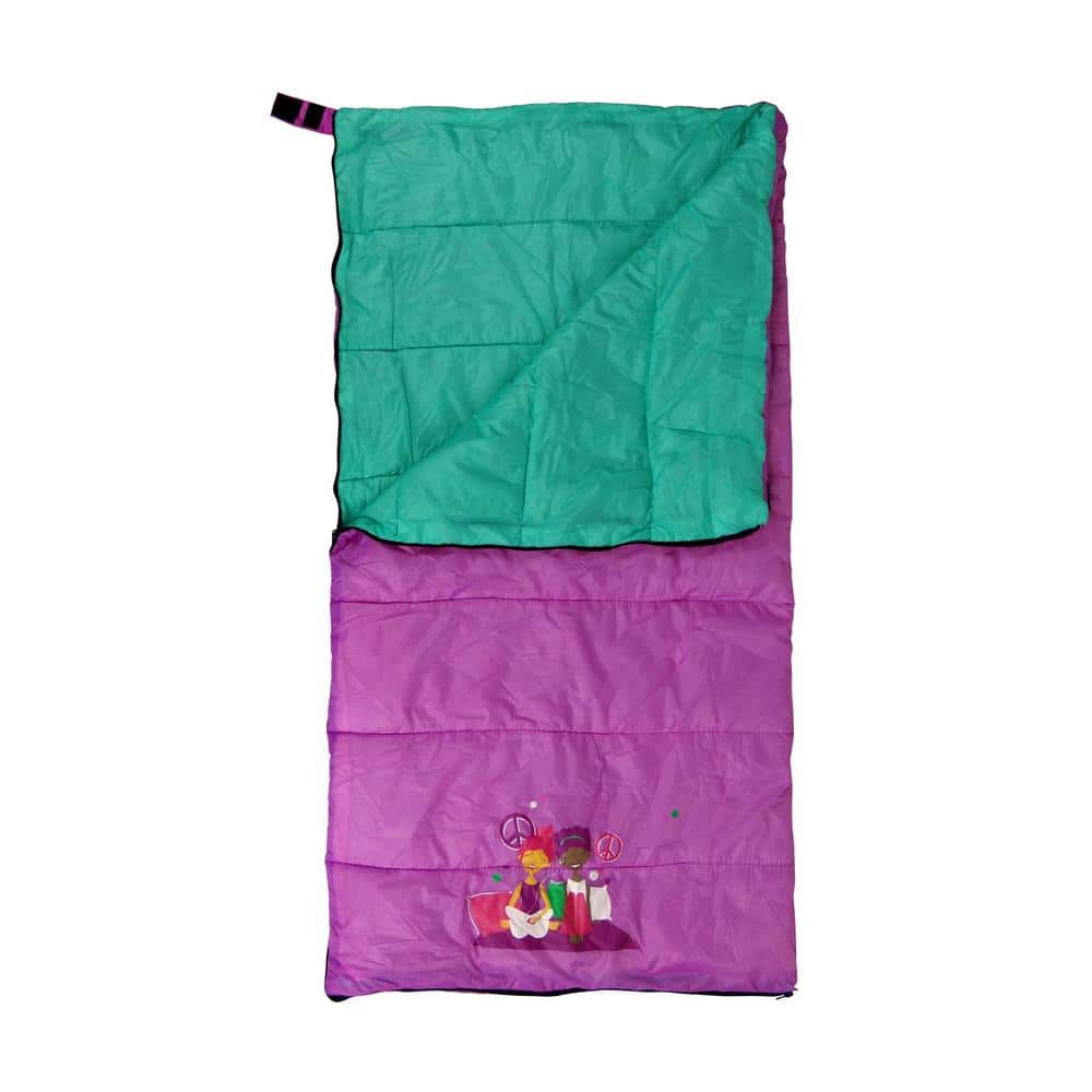 GigaTent Slumber 54 in. Girl Kids Sleeping Bag-KSB 09 - The Home Depot