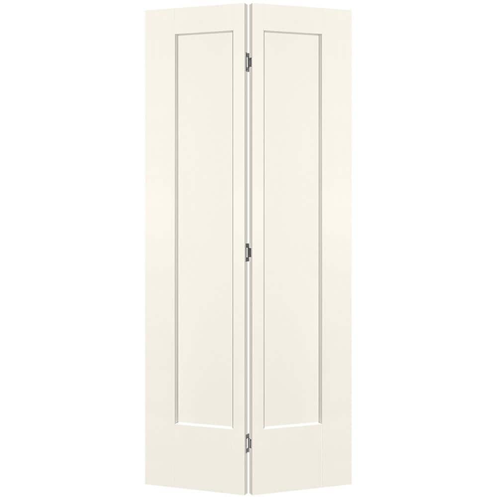 Masonite 36 in. x 80 in. 1-Panel Lincoln Park Hollow Core Ivory Keys ...