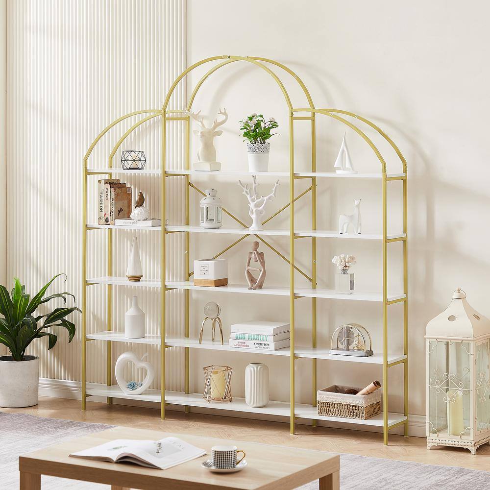 Large round shelving unit store