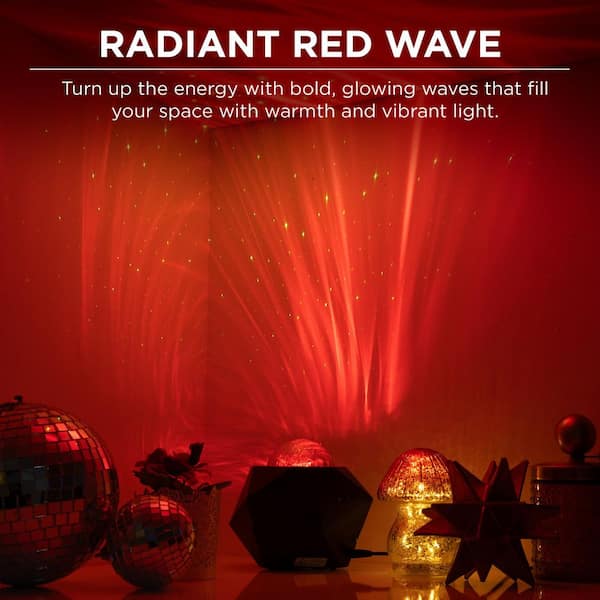 Multi-Color Sound Reactive USB Powered Galaxy Wave Projector Laser ...