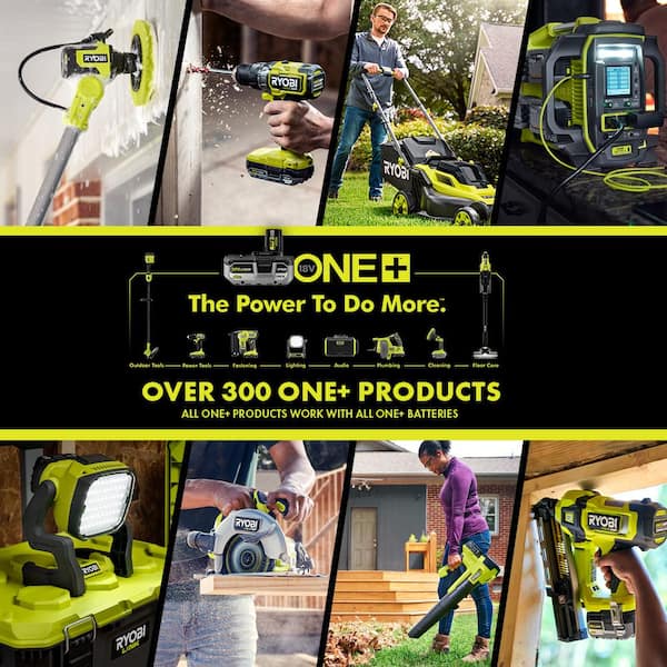 RYOBI ONE+ HP 18V Brushless Edger (Tool Only) P2302BTL - The Home Depot