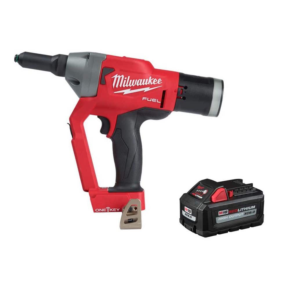 Reviews for Milwaukee M18 FUEL ONE-KEY 18-Volt Lith-Ion Cordless Rivet ...