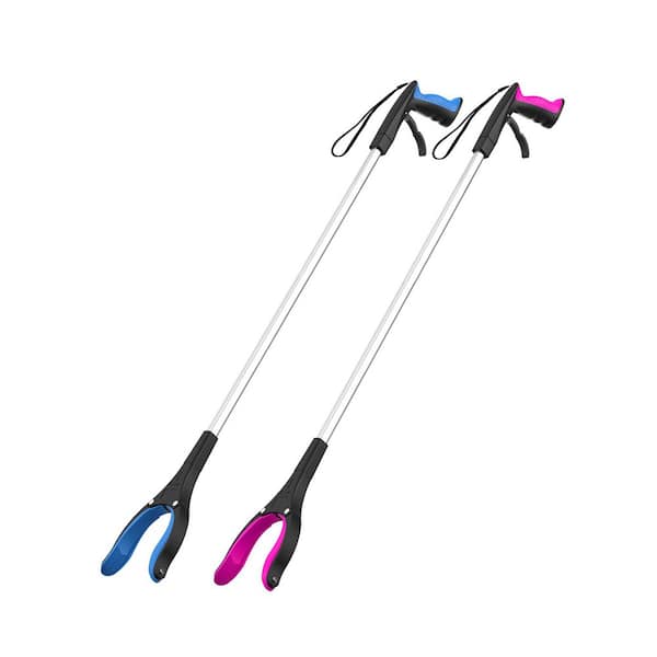 Misopily 32 in. Extra-Long Magnetic Reacher Grabber Tool 2-Pack Heavy ...