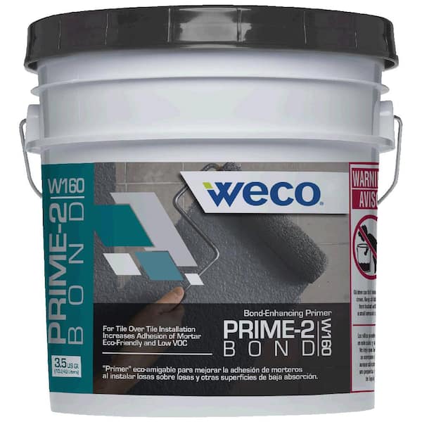 WECO W-160 Prime 2-Bond 3.5 Gal. Indoor/Outdoor Latex based Enhancer ...