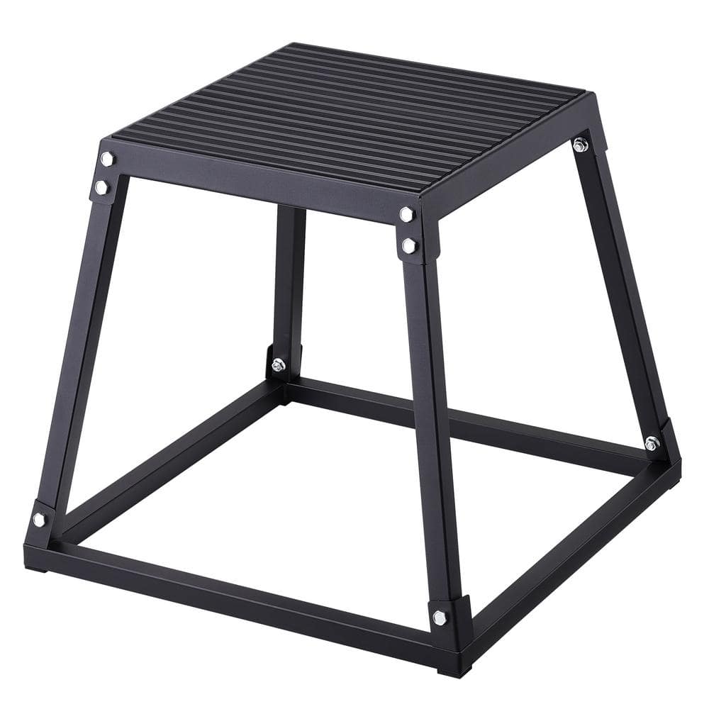 SKYSHALO Plyometric Jump Box 18 in. Plyo Box Steel Plyometric Platform ...