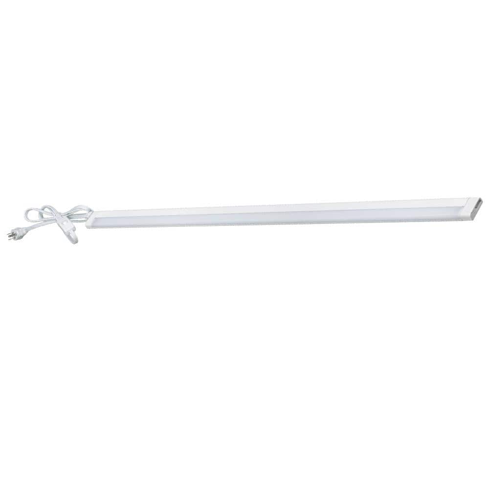 ETI LIGHTING 40 in. 64-Watt Equivalent Ultra Slim Magnetic Plug-in ...