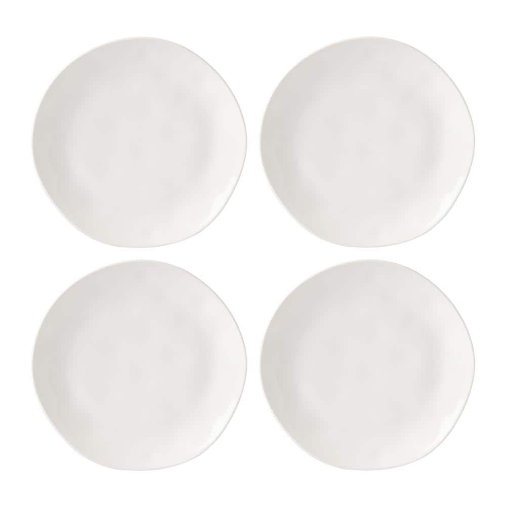 Lenox Bay Colors White White Dinner Plate (Set of4) 894676 - The Home Depot