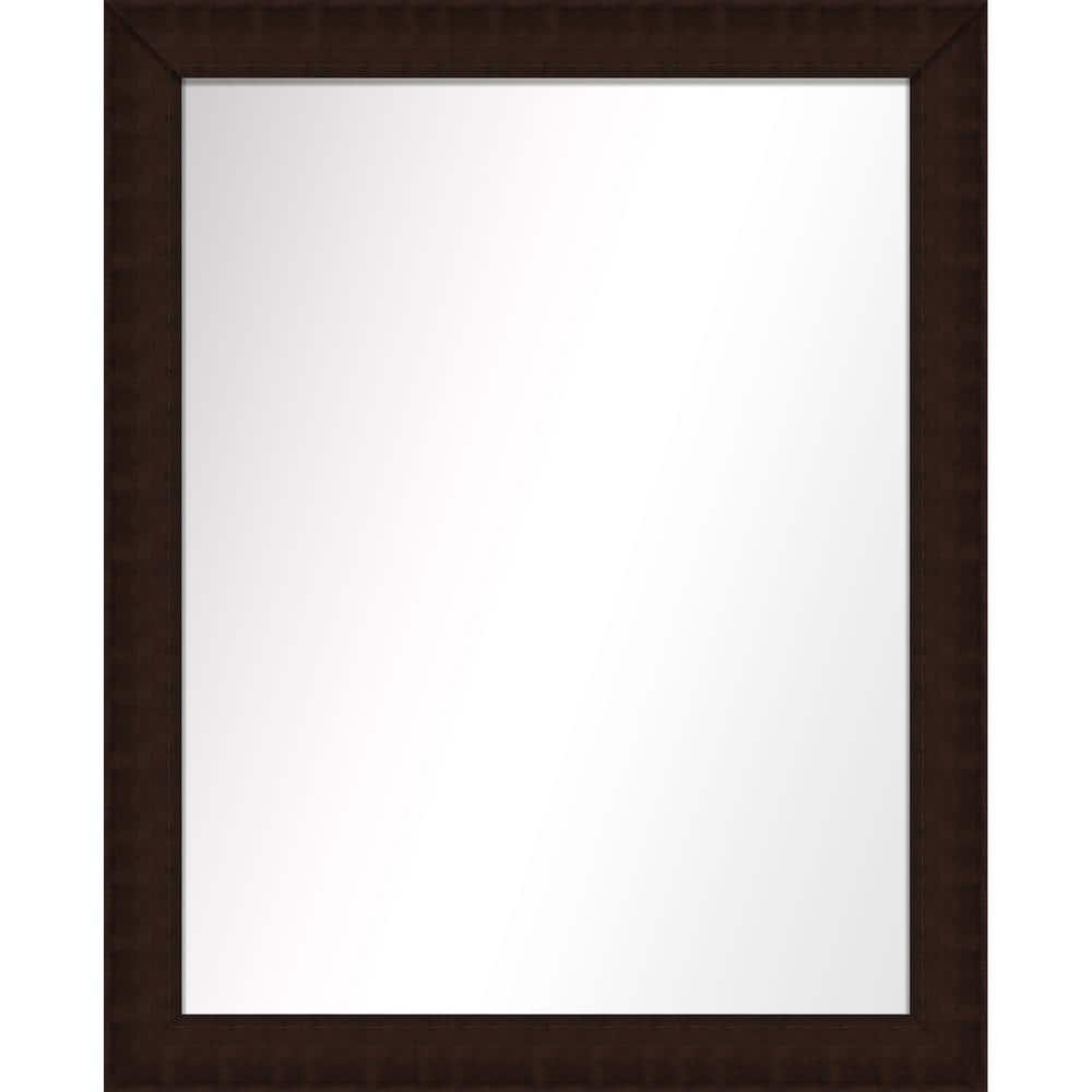PTM Images Medium Rectangle Brown Art Deco Mirror (31.5 in. H x 25.5 in ...