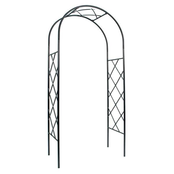 ACHLA DESIGNS Elegant Handcrafted Lattice Garden Arbor I, 92 in. Tall ...