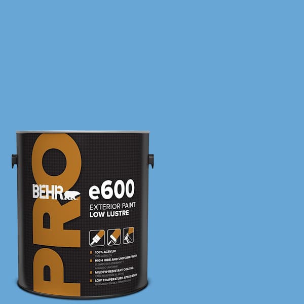 BEHR PRO 1 gal. #560B-5 Ocean Tropic Low Luster Exterior Paint PR62001 ...