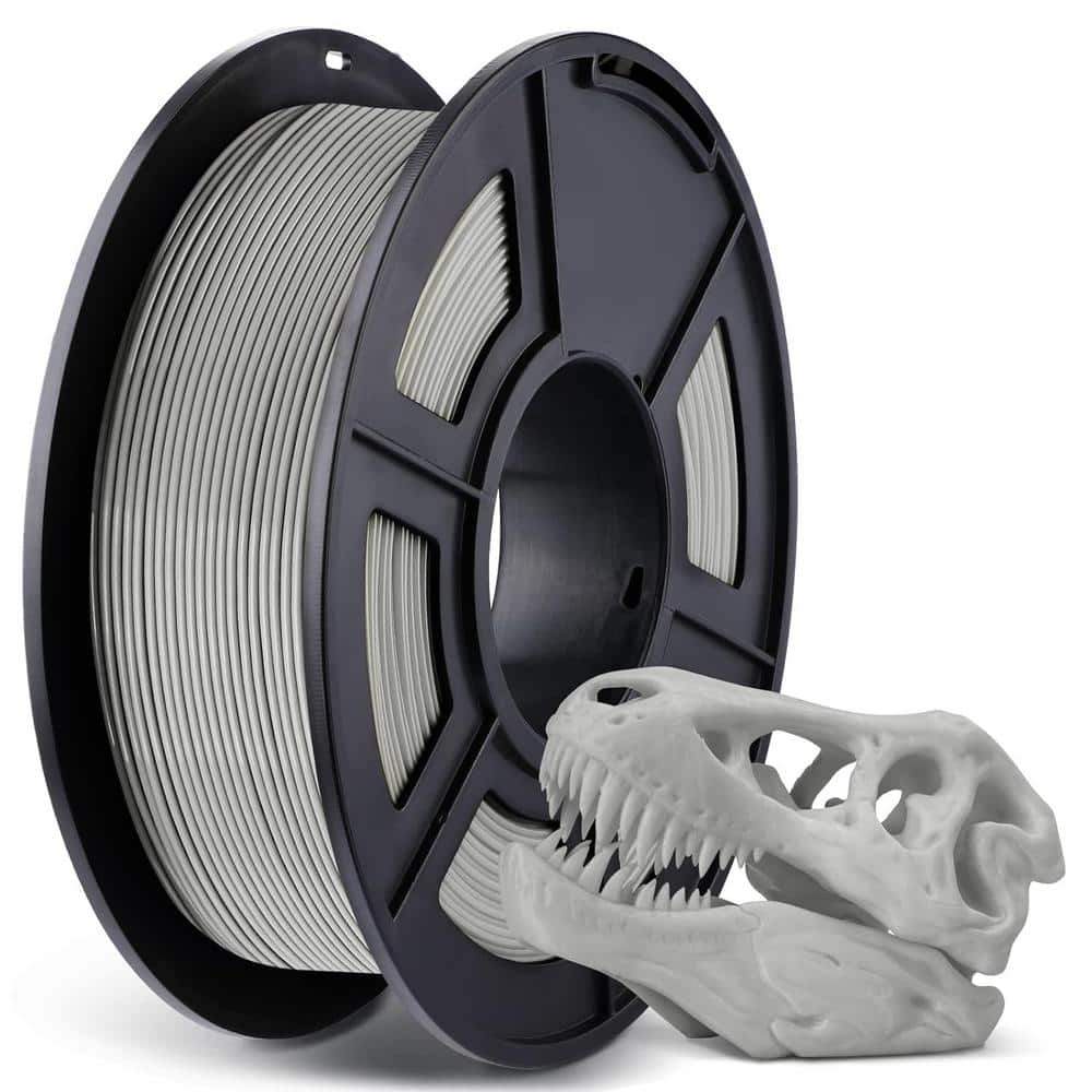 Wellco 1/16 in. Dia 8 in. W Gray 3D Printer Filament PLA Materail No ...