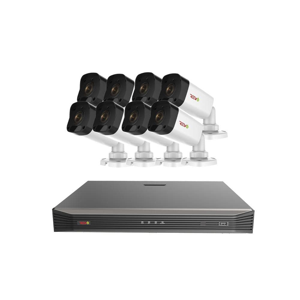 Revo Ultra Commercial Grade 16-Channel 4K 3TB Smart NVR Surveillance ...