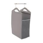HOMZ Hanging Closet Hamper in Gray-4506037EC.01 - The Home Depot