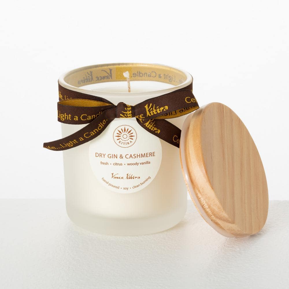 Vance Kitira Dry Gin And Cashmere Candle SS223DGC - The Home Depot