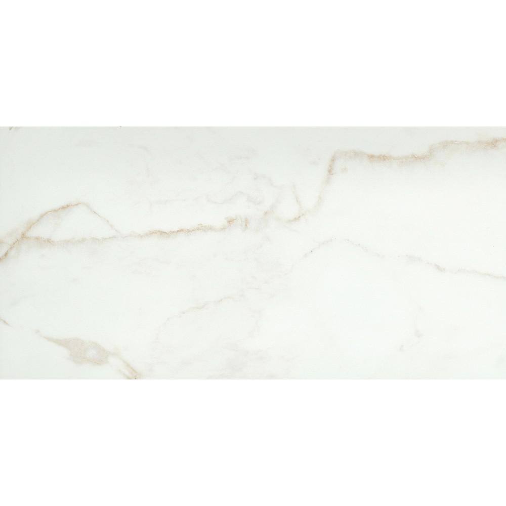 EMSER TILE Vis Conde Oro 12 in. x 24 in. Matte Porcelain Floor and Wall ...