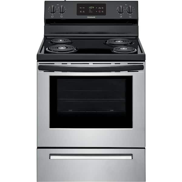 Frigidaire 30 in. 5.3 cu. ft. Electric Range with Self Clean in ...