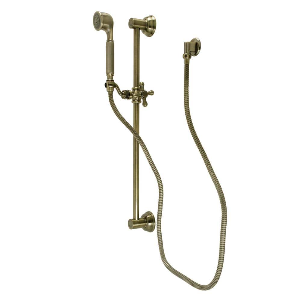Kingston Brass Made to Match Single-Handle 1-Spray Shower Combo in ...