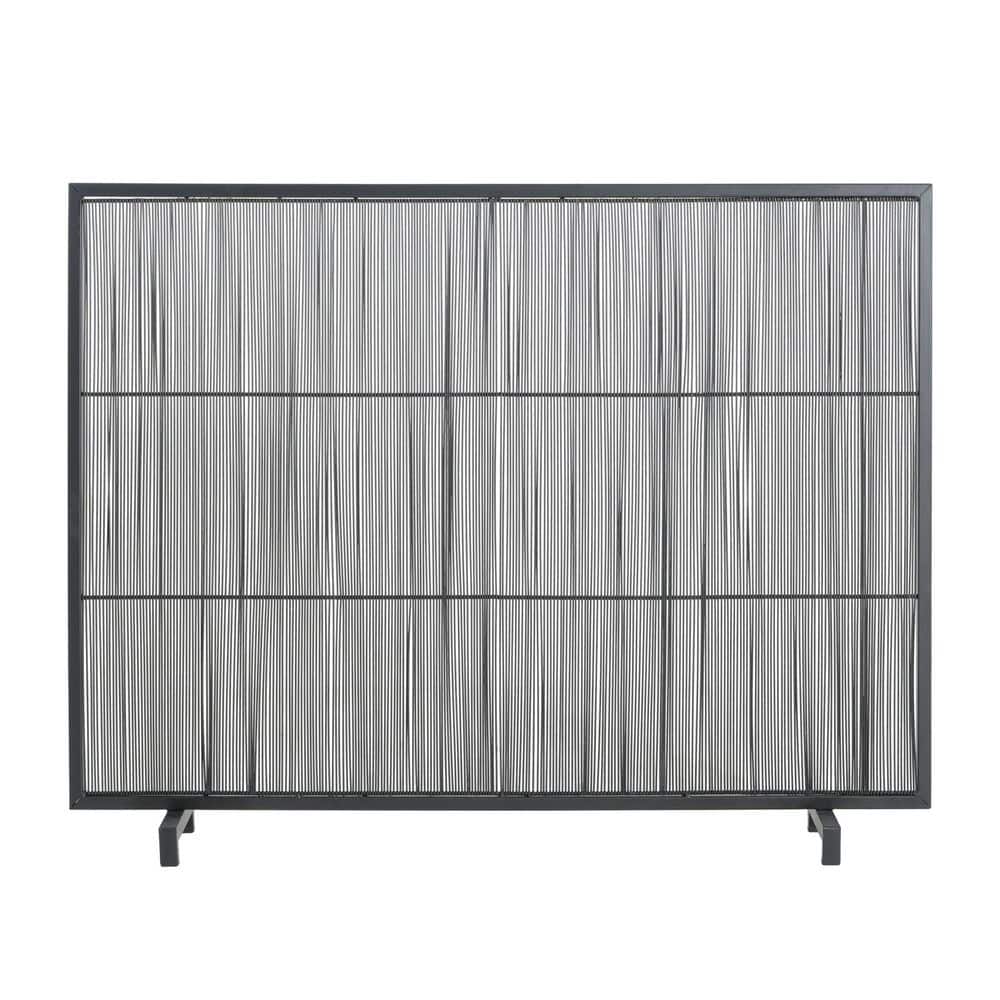 CHRISTOPHER KNIGHT HOME Roberta 39 in. Modern 1-Panel Freestanding Iron ...