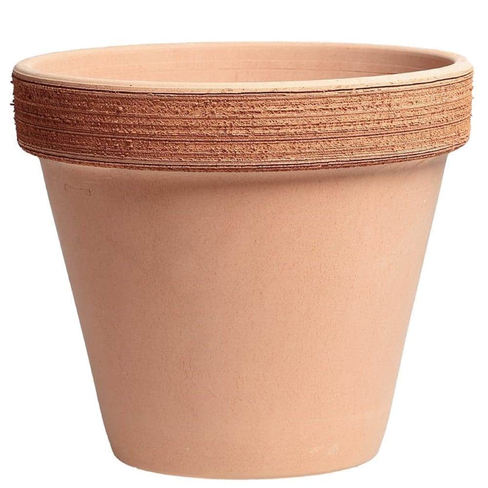 8 in. SCRATCH RIM CLAY POT DP-GFP-0121G - The Home Depot
