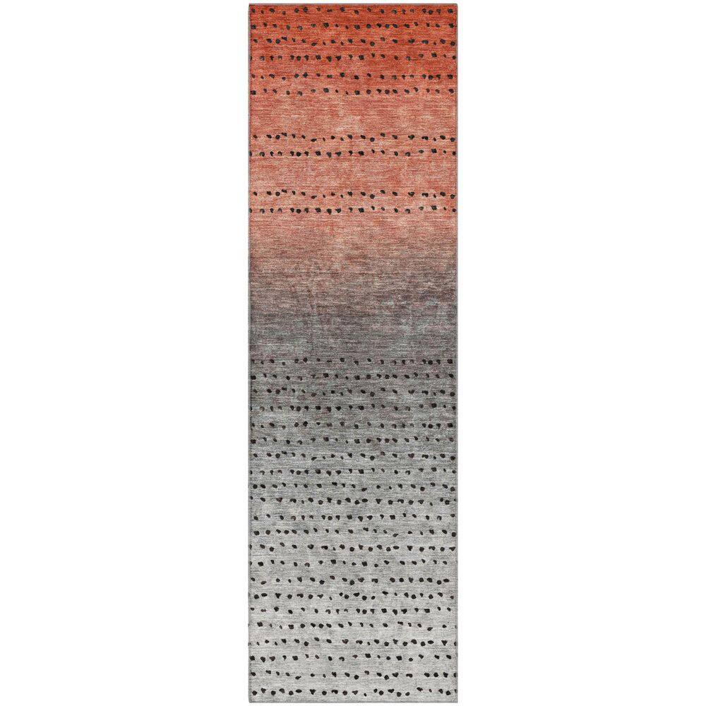 Addison Rugs Mayfield Premium Machine Washable Abstract AMF2009 Paprika ...