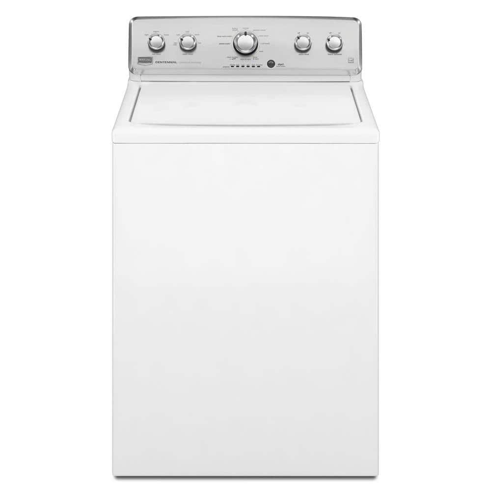 Maytag Centennial 3.8 cu. ft. High-Efficiency Top Load Washer in White ...