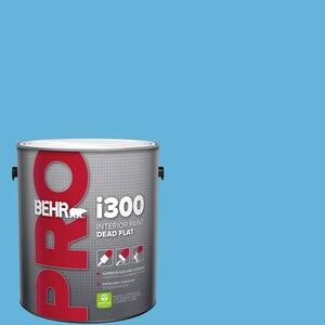 BEHR PRO 1 gal. #540B-5 Riviera Blue Semi-Gloss Interior Paint PR37001 ...