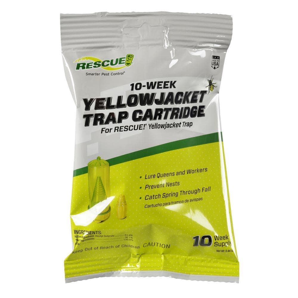 RESCUE Yellow Jacket Trap Attractant Cartridge 100063985 - The Home Depot