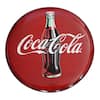 Coca-Cola 24 in. x 24 in. Coca-Cola Hollow Curved Tin Button Sign 40041 ...