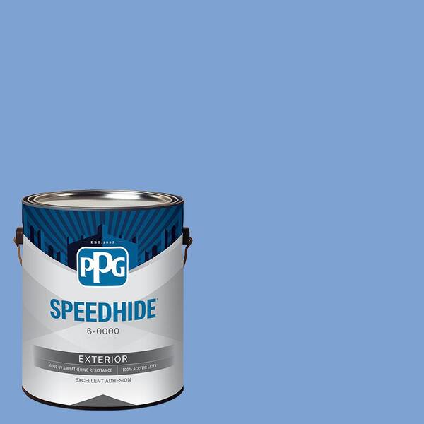 Reviews for SPEEDHIDE 1 gal. Boudoir Blue PPG1244-4 Satin Exterior ...